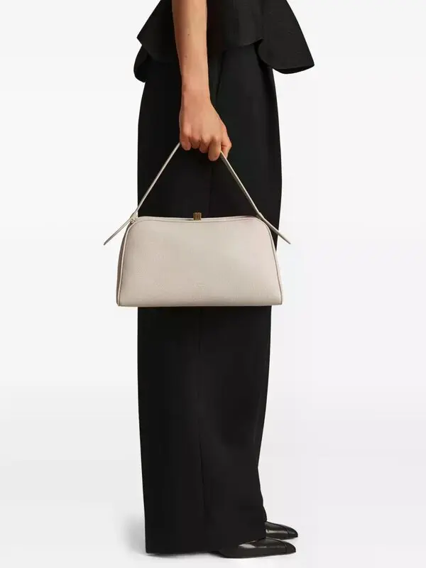 Khaite Cate Structured Tote Bag - Grey