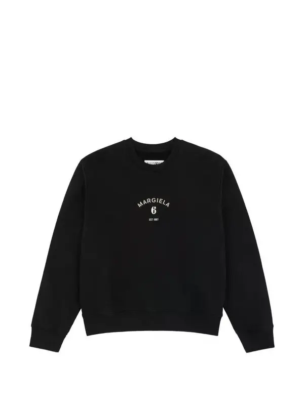 MAISON MARGIELA Logo Crew Neck Sweatshirt