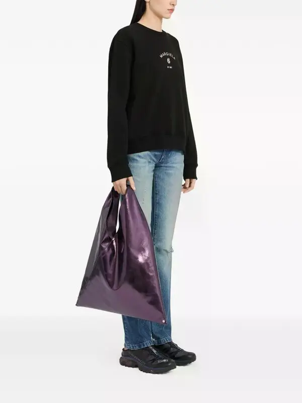 MAISON MARGIELA Logo Crew Neck Sweatshirt