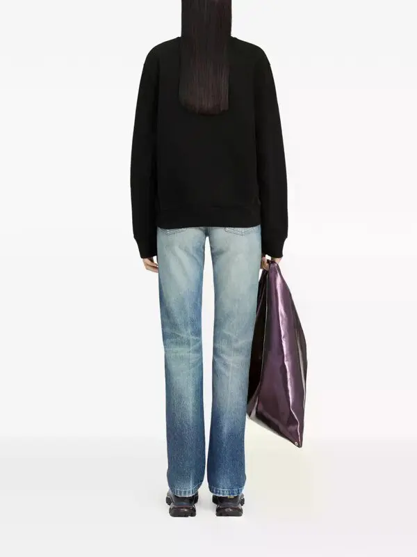 MAISON MARGIELA Logo Crew Neck Sweatshirt