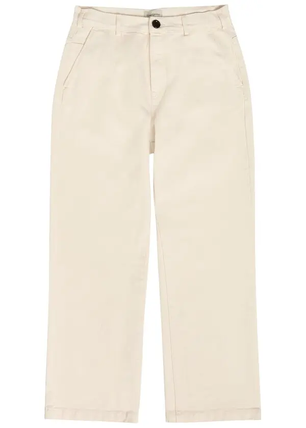 Oliver Peoples Utility Straight-leg Cotton Trousers
