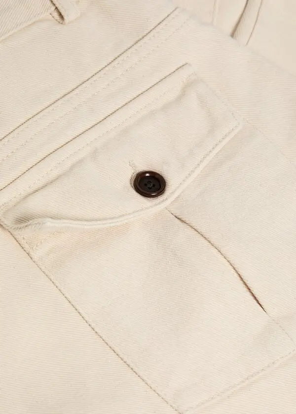 Oliver Peoples Utility Straight-leg Cotton Trousers