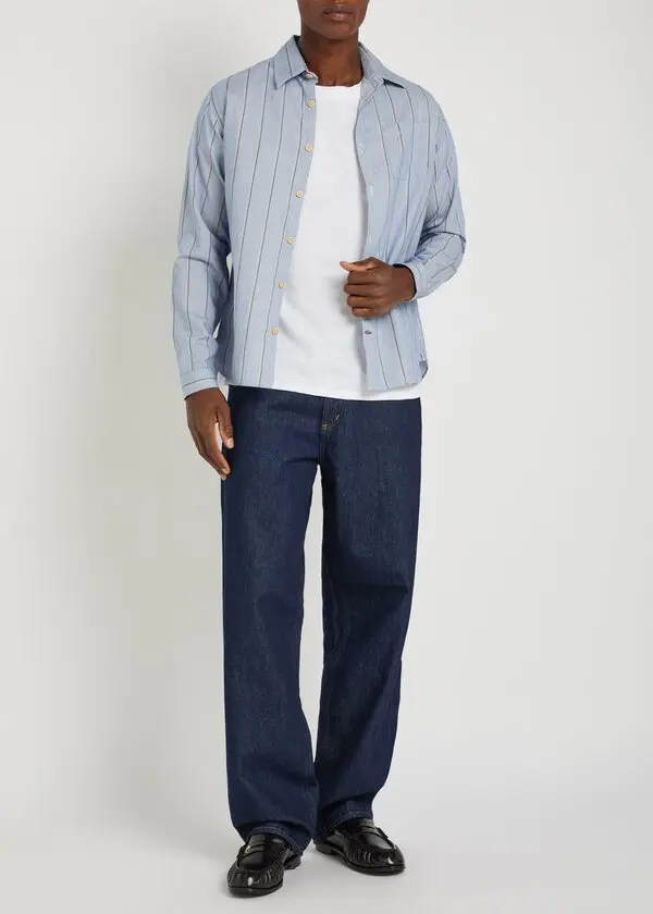 Oliver Peoples New York Special Striped Cotton Shirt