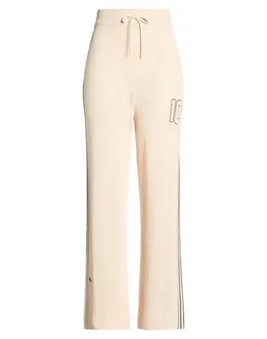 BARROW Wide-leg Jacquard Knit Pants - Beige