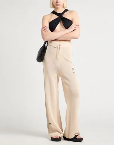 BARROW Wide-leg Jacquard Knit Pants - Beige