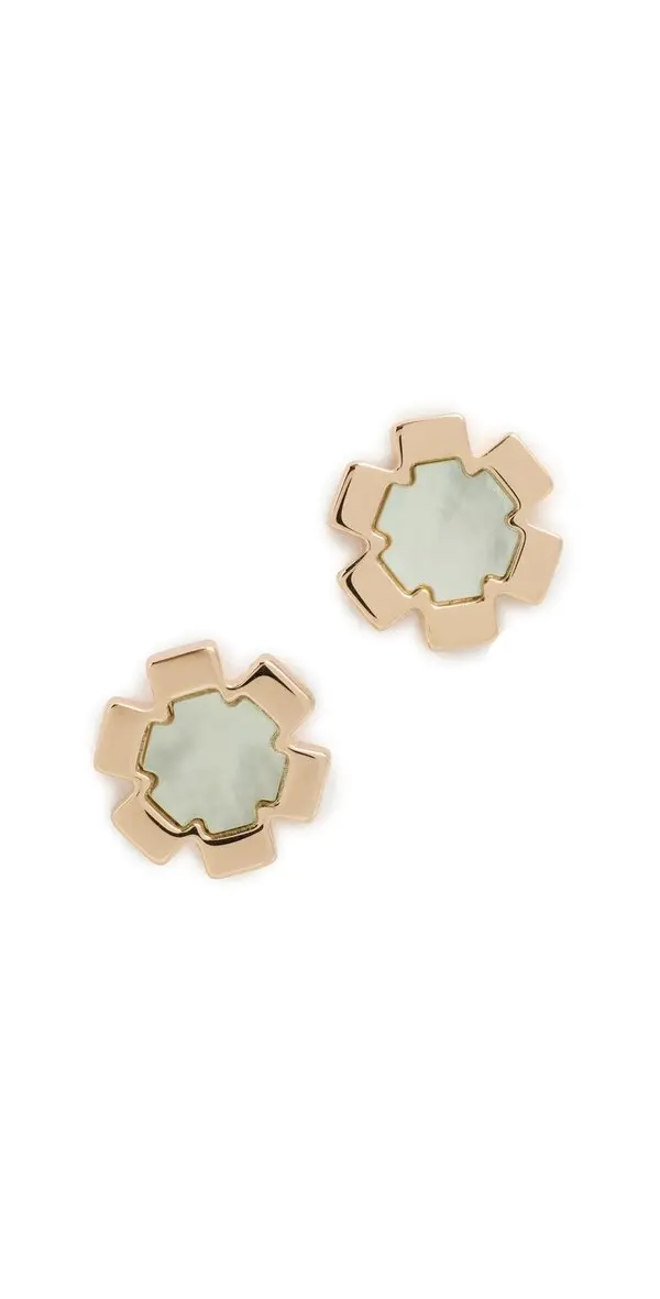 Tory Burch Flower Stud Earrings
