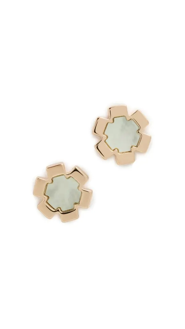 Tory Burch Flower Stud Earrings