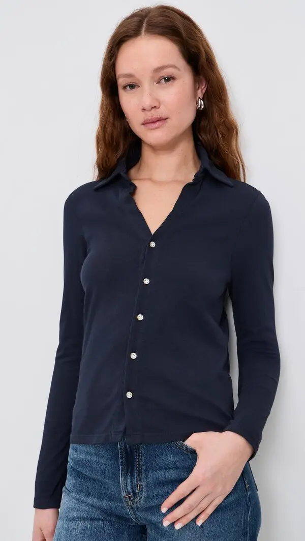 AMO Carolyn Button Down
