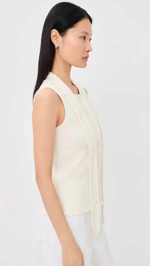 LEMAIRE Asymmetrical Fitted Top