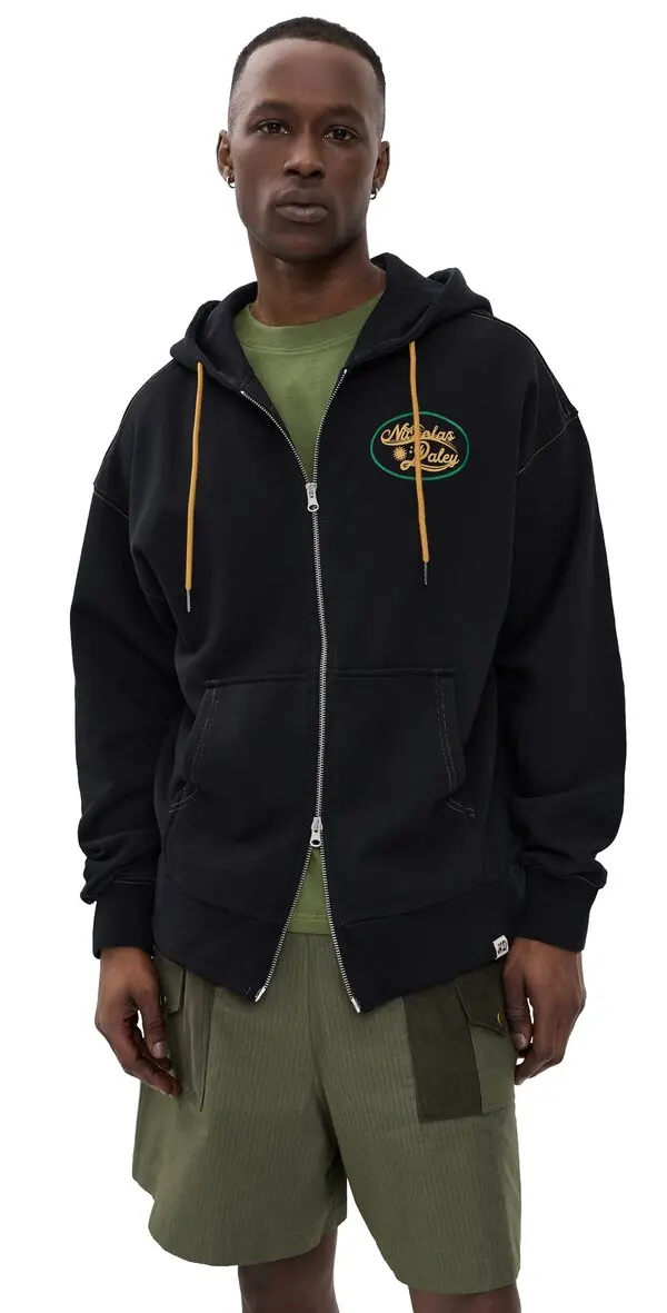 NICHOLAS DALEY Roots Zip Up Hoodie