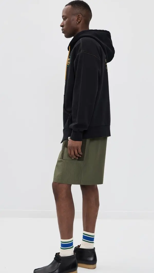 NICHOLAS DALEY Roots Zip Up Hoodie