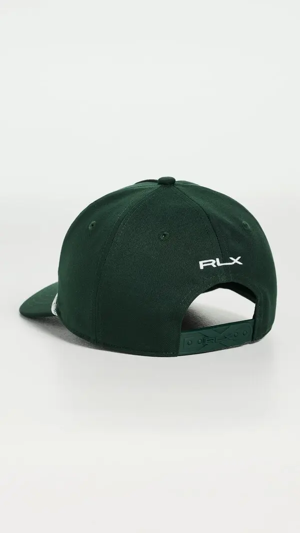 Rlx Ralph Lauren Seasonal Bear Rope Cap - Moss Agate