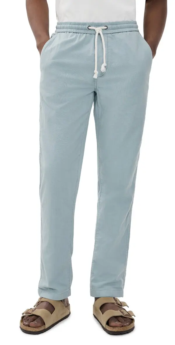 Marine Layer Saturday Stretch Beach Pants - Light Blue