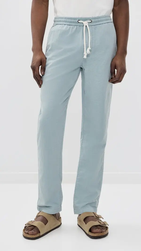 Marine Layer Saturday Stretch Beach Pants - Light Blue