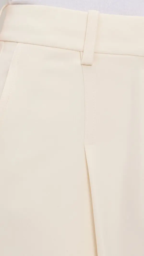 Theory Wide Leg Pleat Trousers