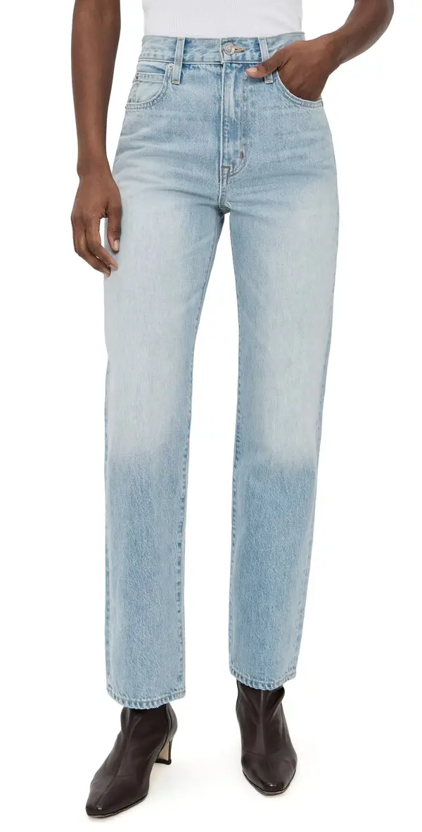 SLVRLAKE London Straight Leg Jeans