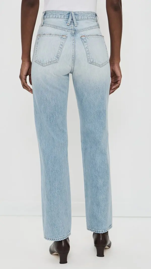 SLVRLAKE London Straight Leg Jeans