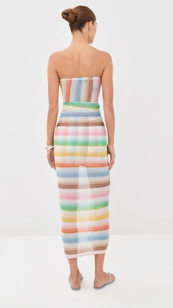 Missoni Strapless Long Cover Up Dress