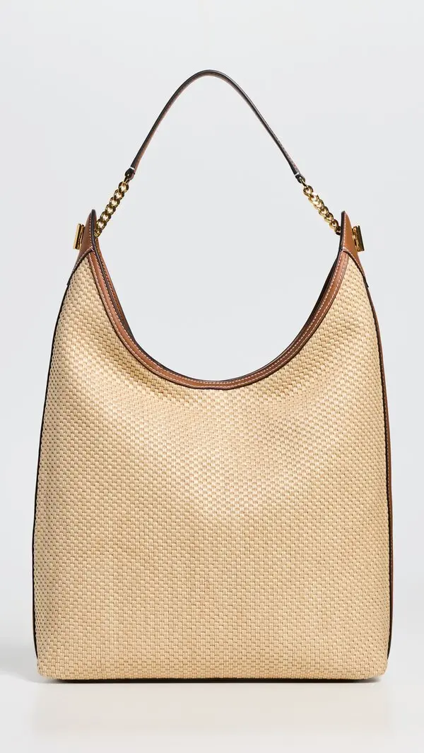 Veronica Beard Raffia Jour Bag