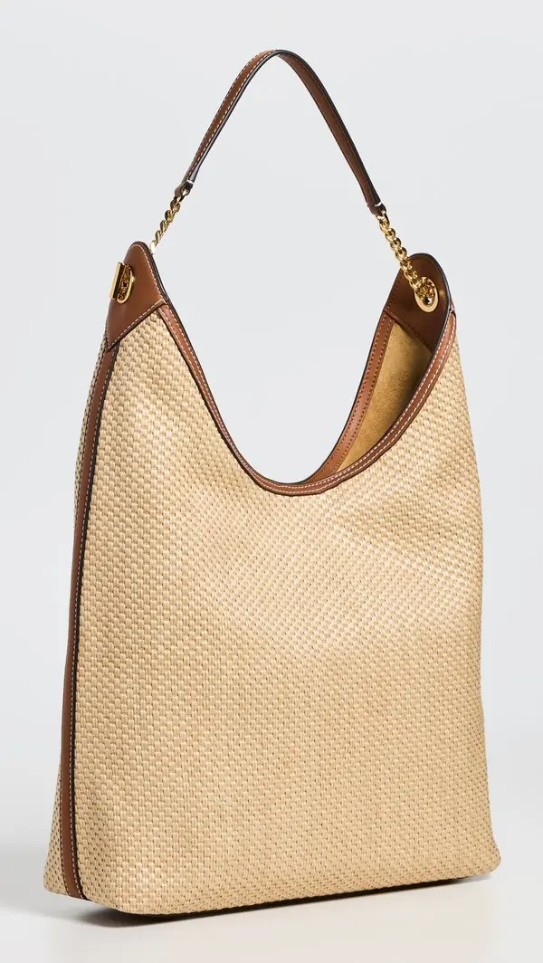 Veronica Beard Raffia Jour Bag