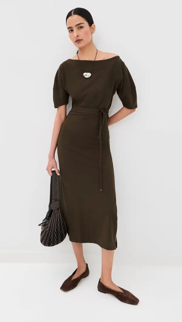 LEMAIRE Off Shoulder Dress