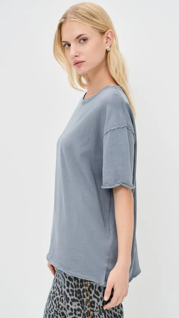 Free People Nina Tee - Blue Mirage