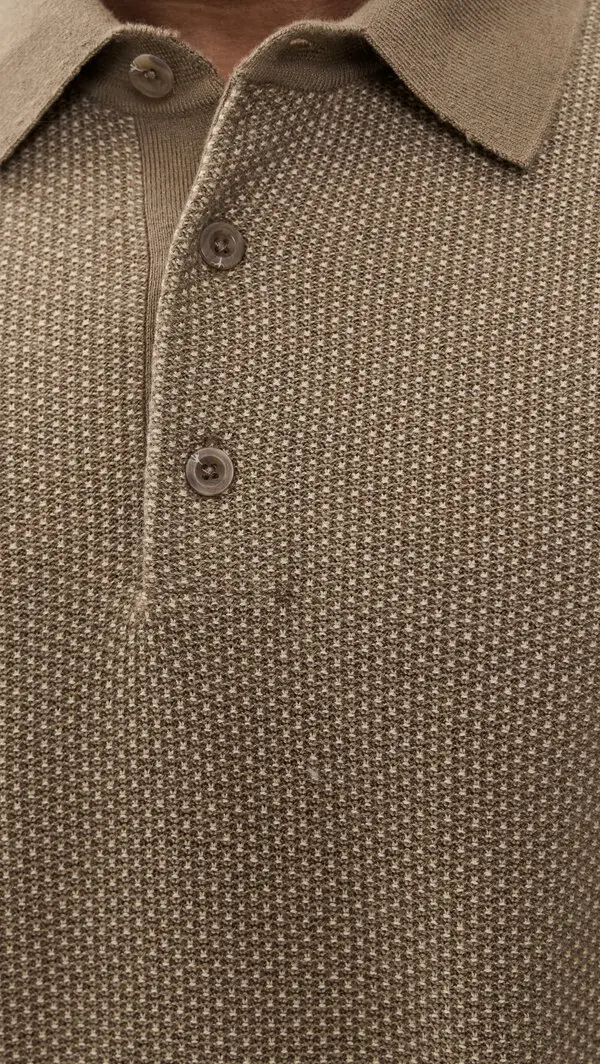 Vince Geo Jacquard Polo