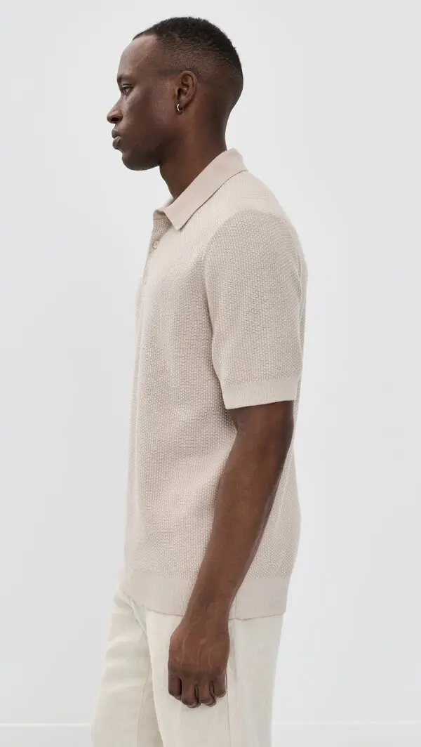 Vince Geo Jacquard Polo