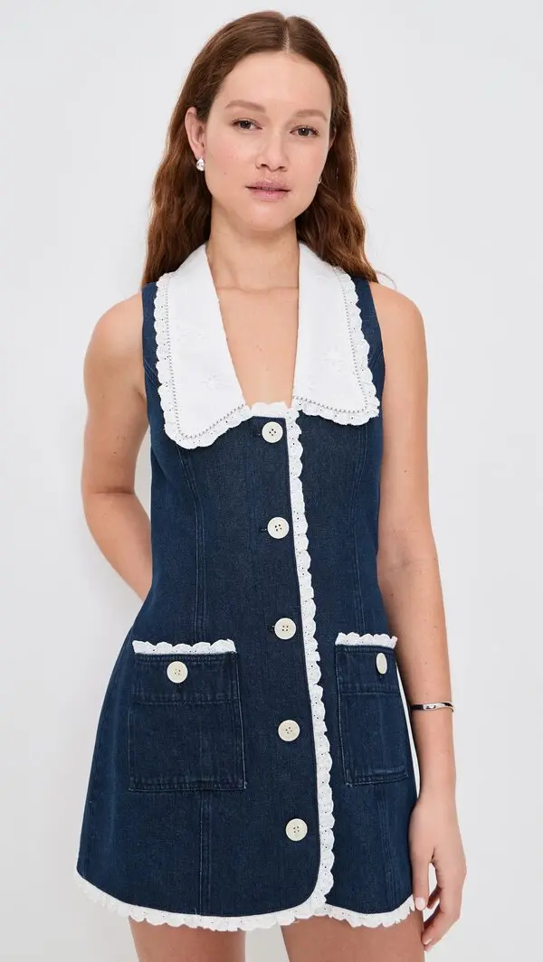 FAIT PAR FOUTCH Adrienna Mini Dress