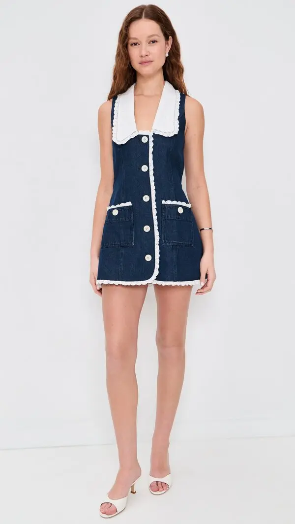 FAIT PAR FOUTCH Adrienna Mini Dress