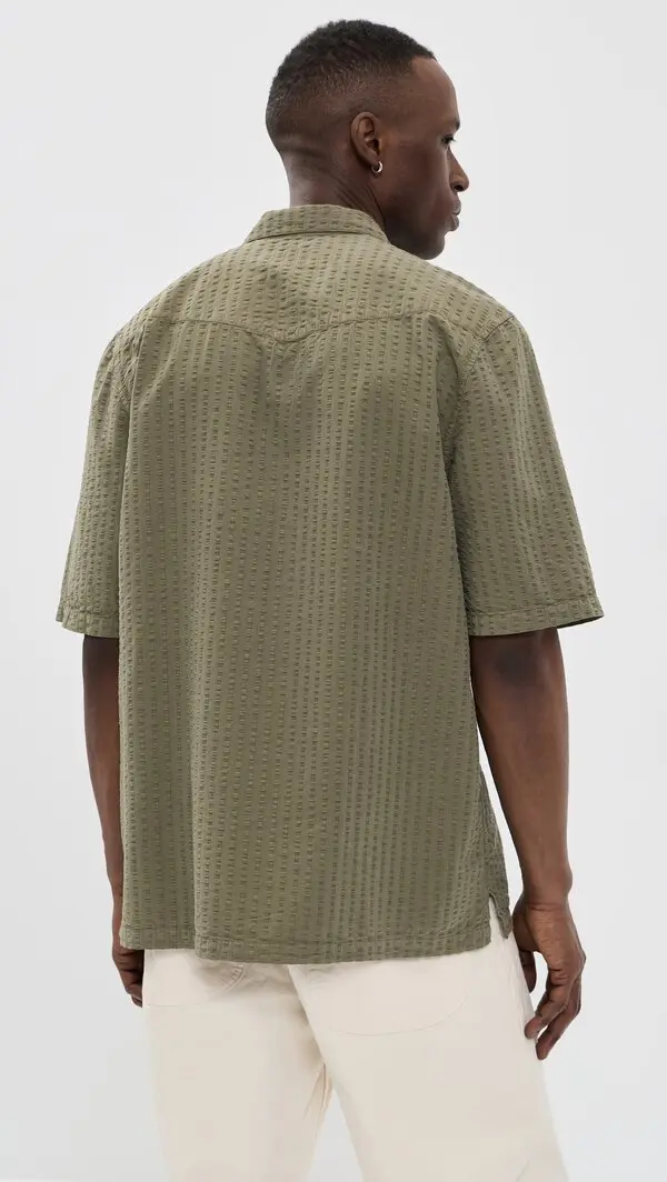 Officine Générale Eren Seersucker Shirt