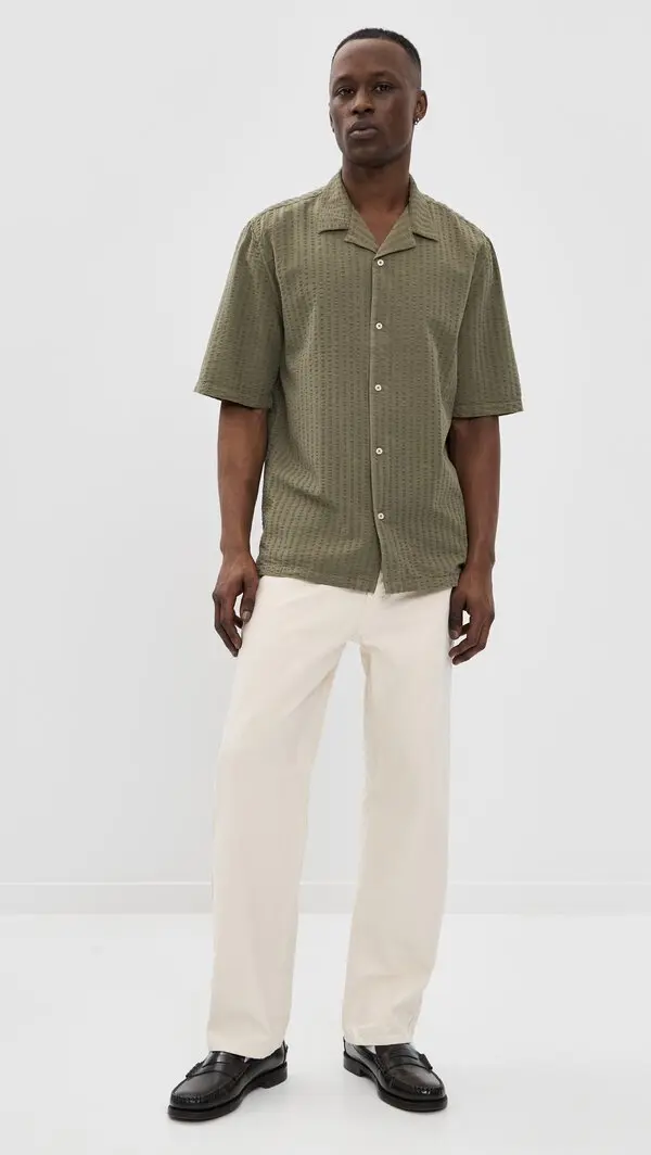 Officine Générale Eren Seersucker Shirt