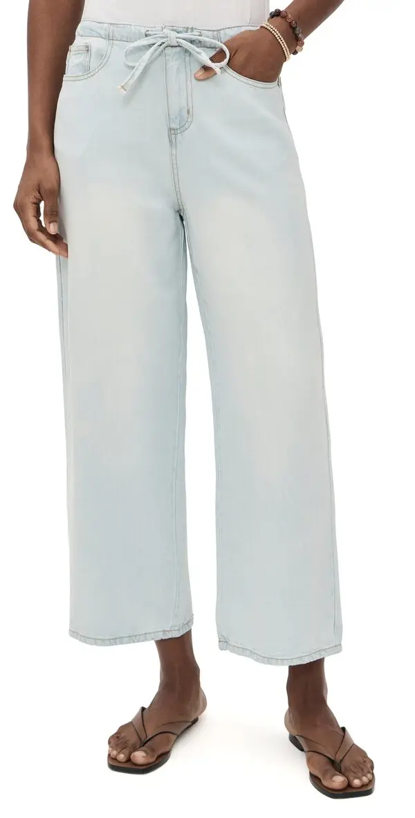 Splendid Lounge Denim Crop Pants