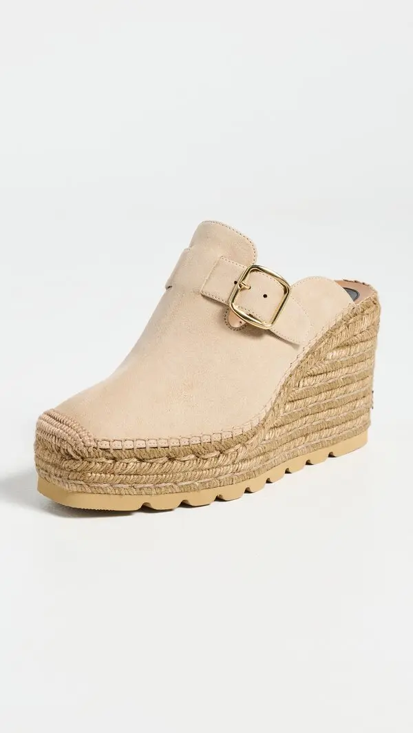 Stella McCartney Gaia Alter Suede Clogs