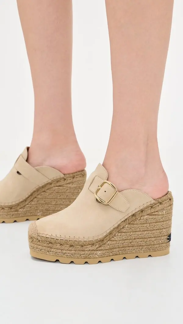 Stella McCartney Gaia Alter Suede Clogs