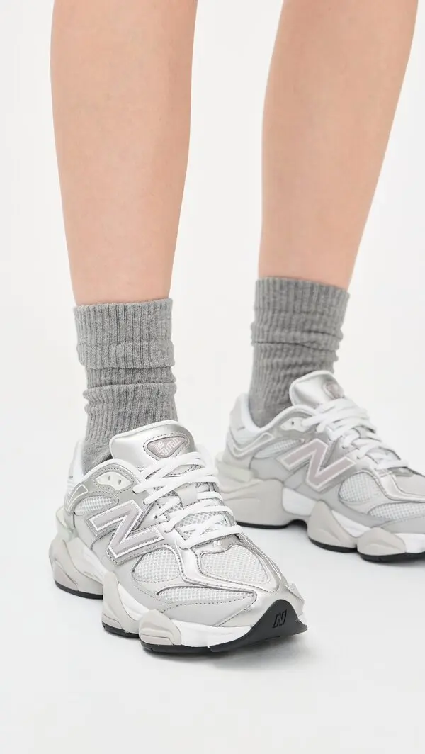 NEW BALANCE 9060 Athletic Sneakers - Grey/grey