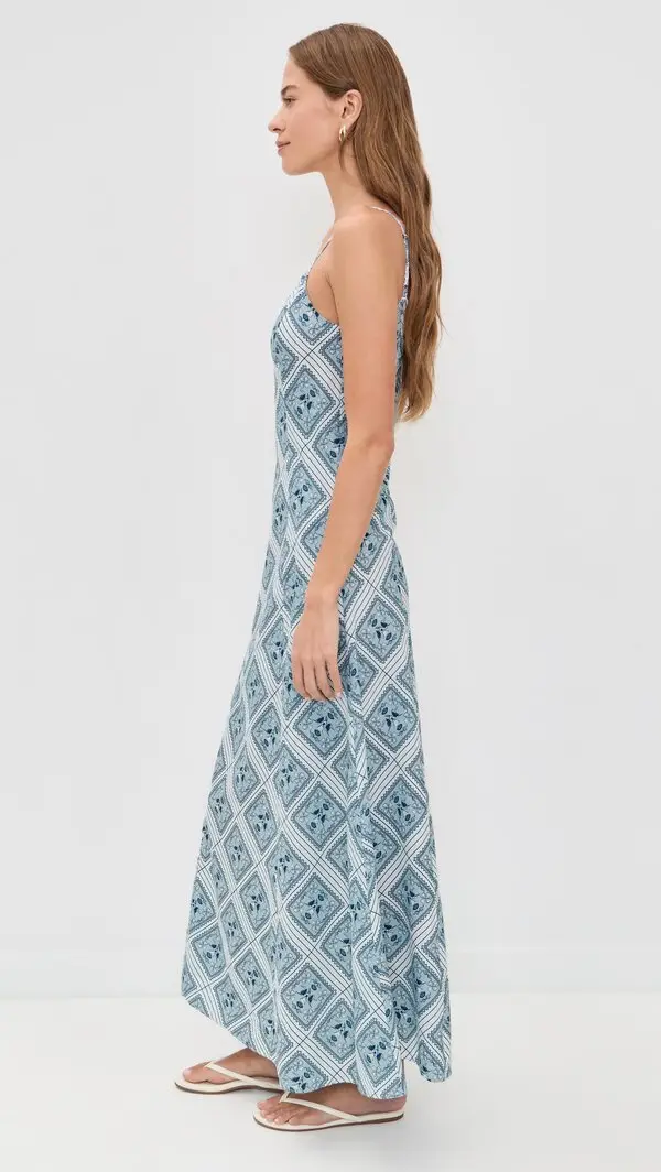 Playa Lucila Printed Cotton Maxi Dress