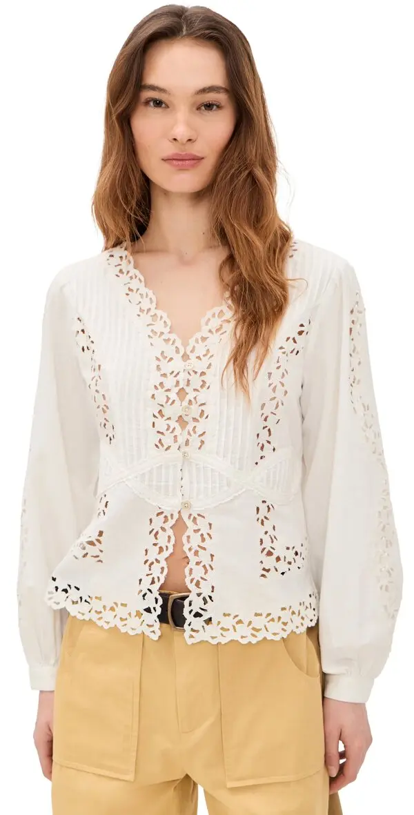 Sea Sofia Embroidered Blouse
