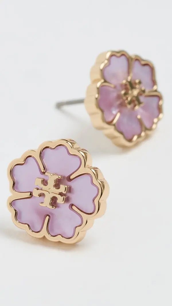 Tory Burch Flower Stud Earrings