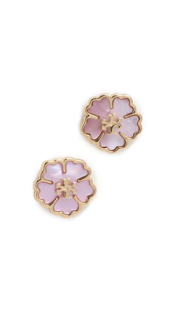Tory Burch Flower Stud Earrings