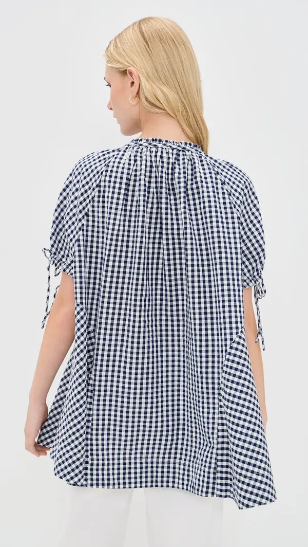 Free People Farley Gingham Tunic