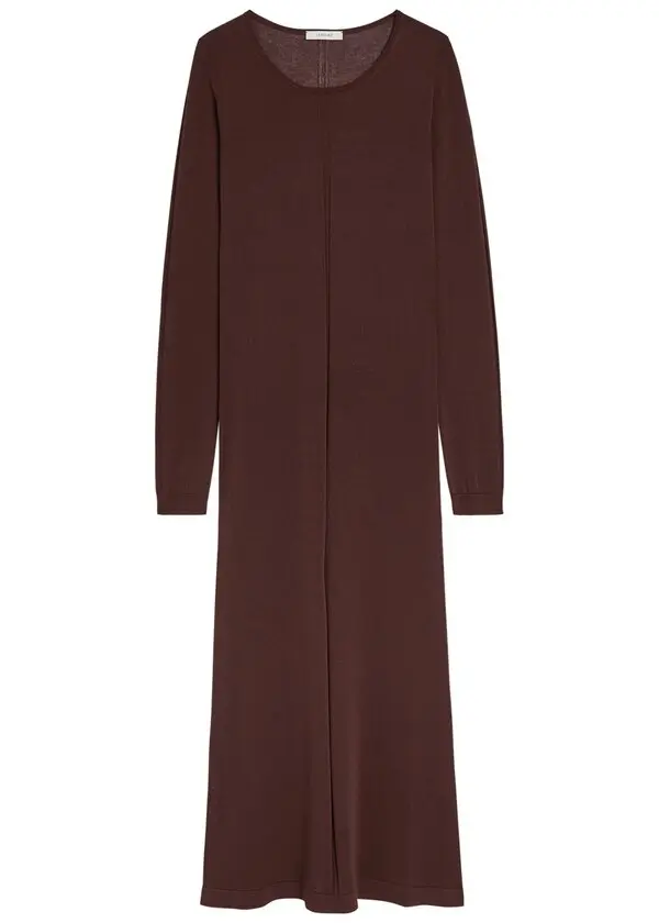 LEMAIRE Fine-knit Midi Dress