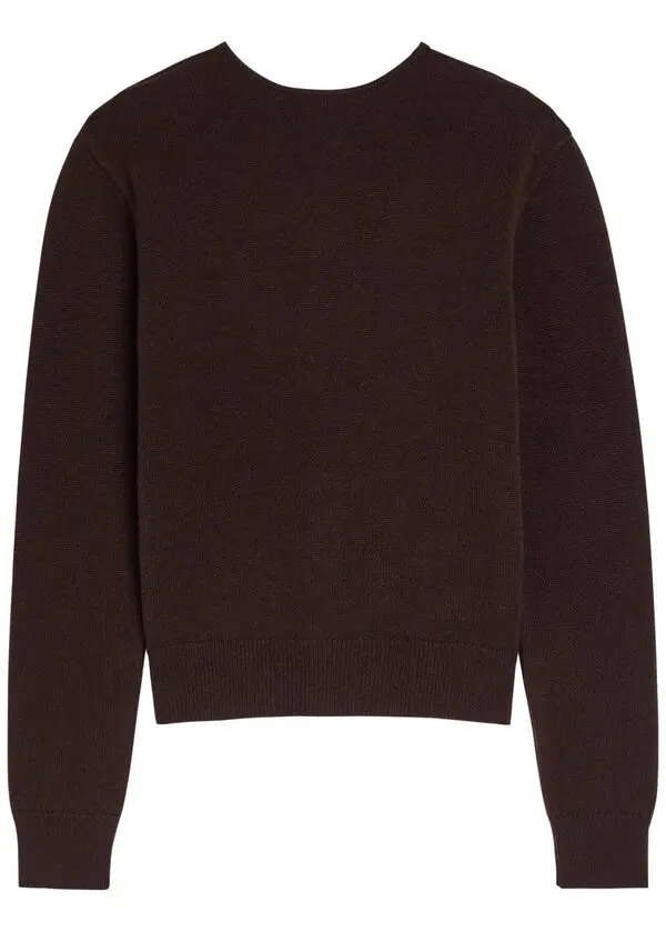 LEMAIRE Reversible Wool And Cashmere-blend Jumper