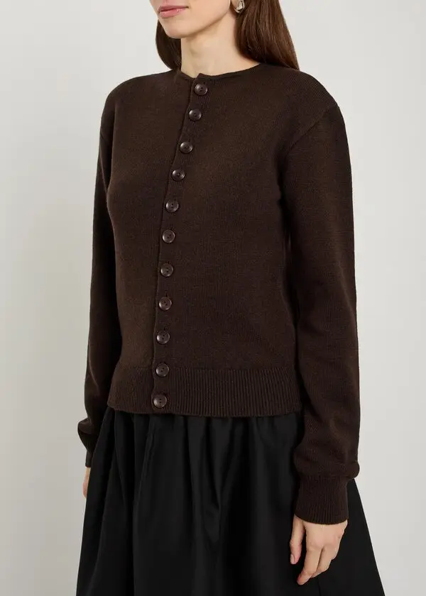 LEMAIRE Reversible Wool And Cashmere-blend Jumper