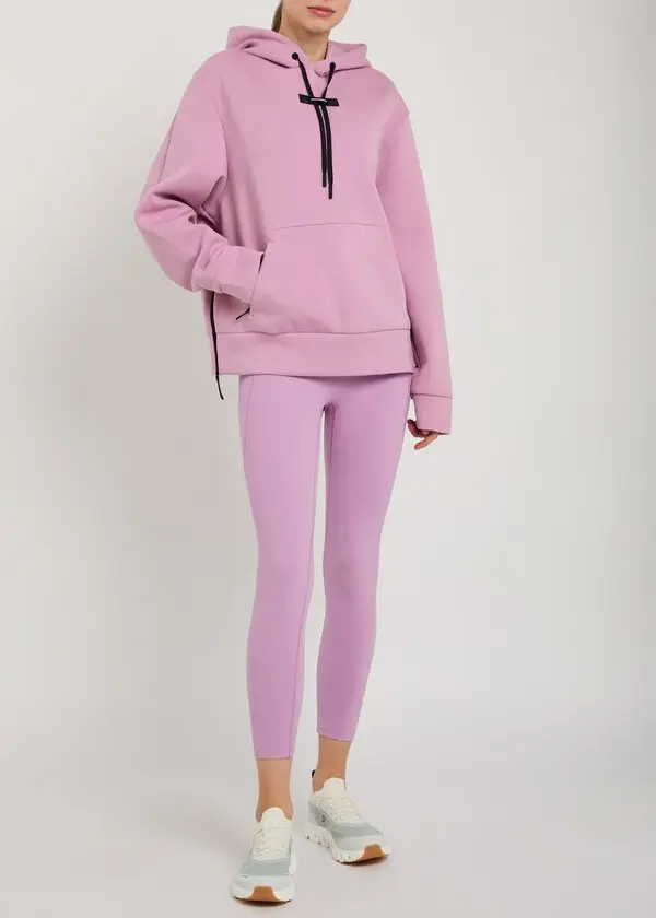 On Hooded Cotton-blend Sweatshirt - Light Purple