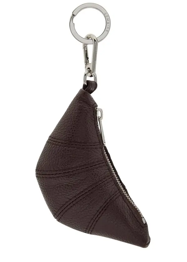 LEMAIRE Croissant Mini Grained Leather Bag Charm