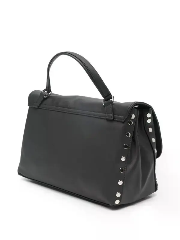 ZANELLATO Postina Shoulder Bag With Turn-lock Fastening - Black
