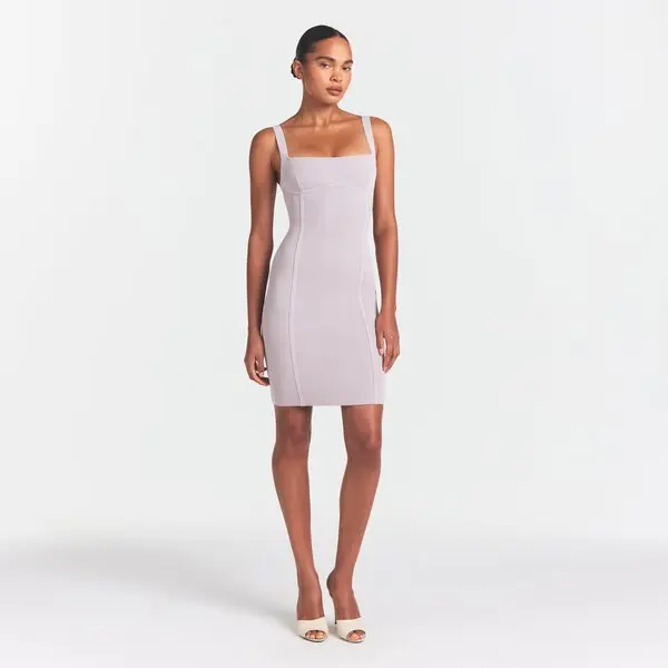 SKIMS Refined Knit Midi Dress - Iris Mica