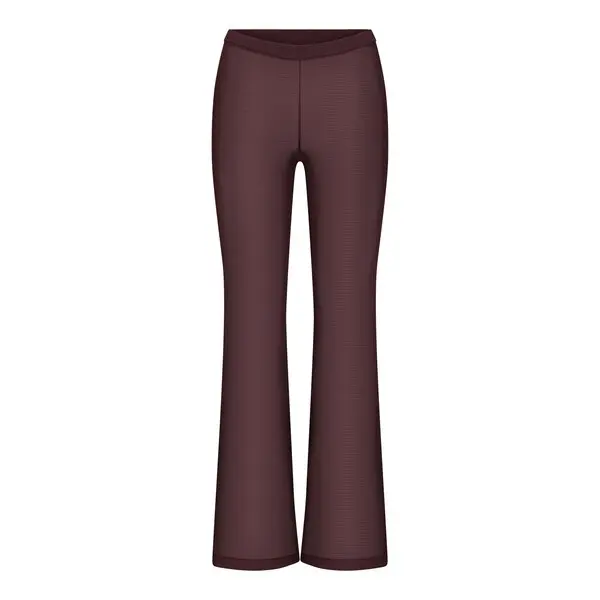 SKIMS Slinky Knit Low Rise Pant - Currant
