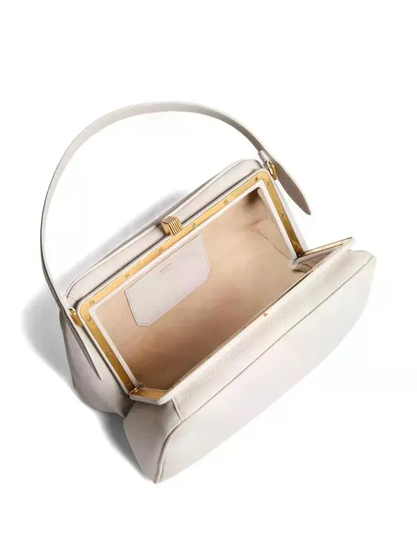 Khaite Cate Structured Tote Bag - Grey